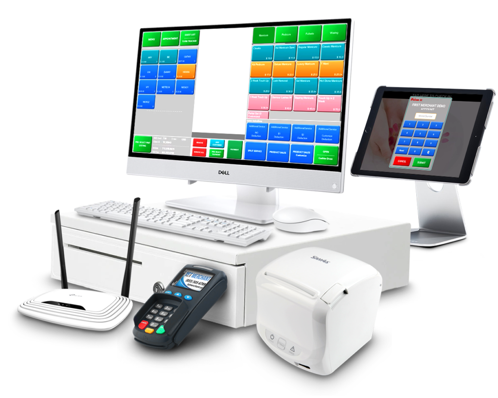 LDTEK Nail POS – 1st Merchant